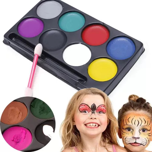 Set 8 Pinturas de cara niños – Tienda Mish!