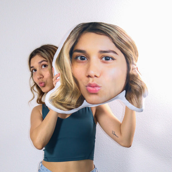 Cojín con forma de cara personalizada – Tienda Mish!